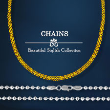 Buy gold & Silver Men Chains in Kuwait at best prices – FK Jewellers